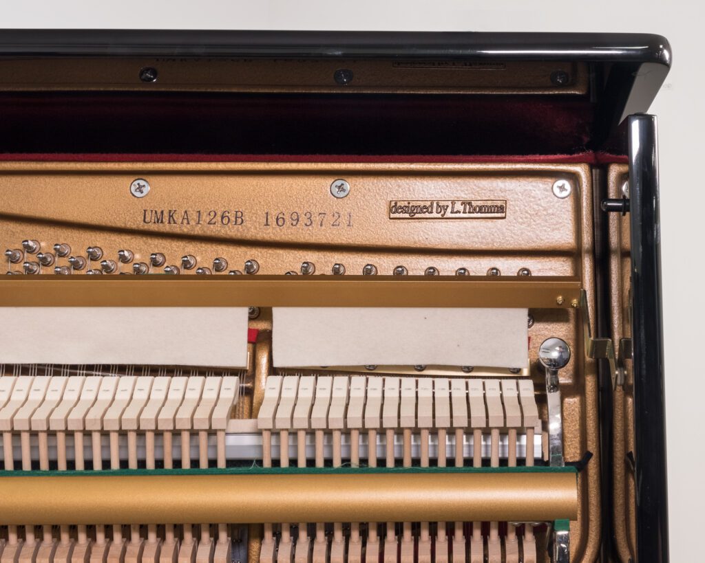 Kayserburg Model 126 'silent' Upright Piano - c2015 - Coach House Pianos