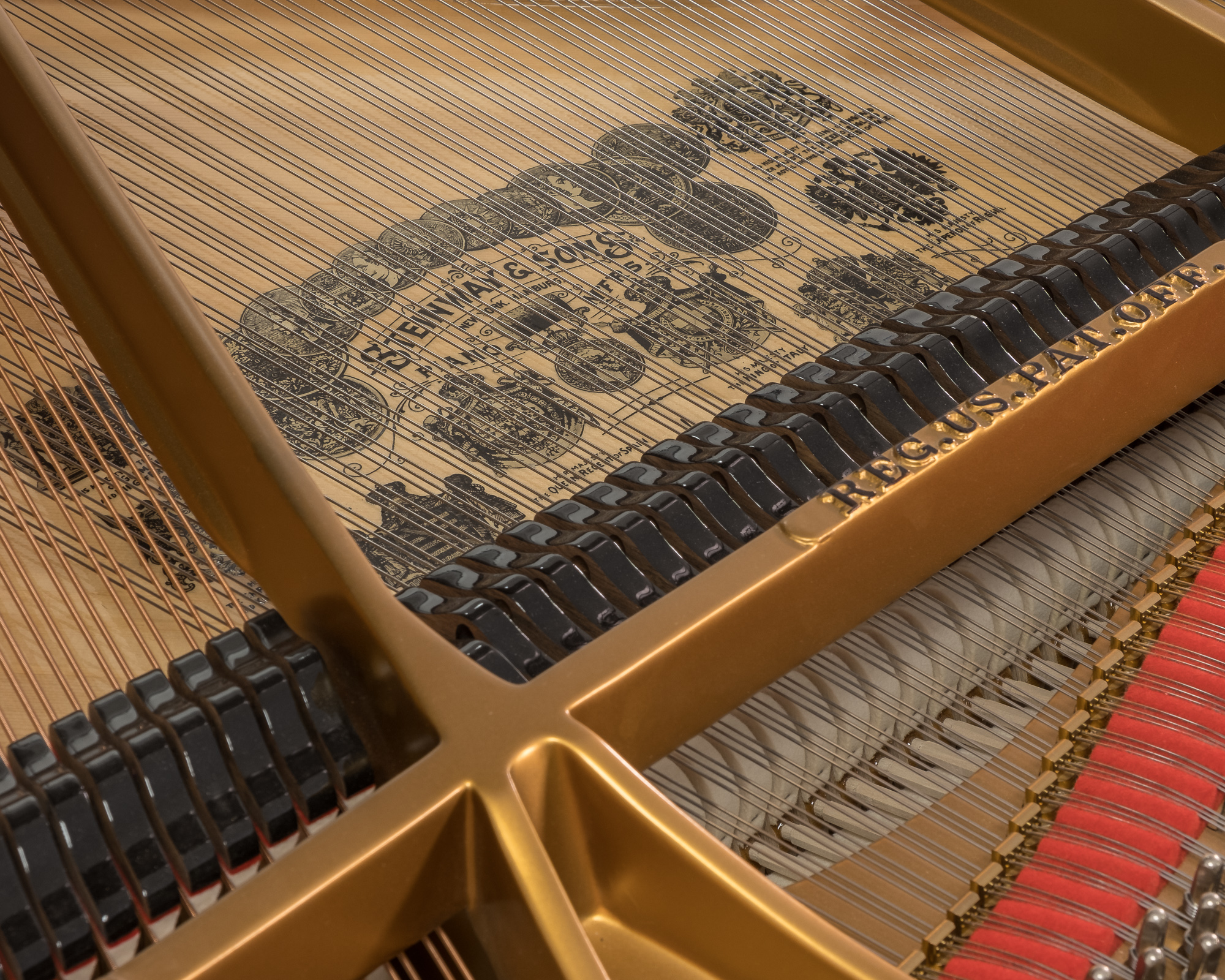 Steinway & Sons Model O Grand Piano - C1909 - Coach House Pianos