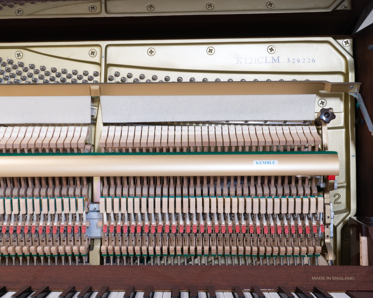 Kemble K121CLM 'Mozart' Upright Piano - c2005 - Coach House Pianos
